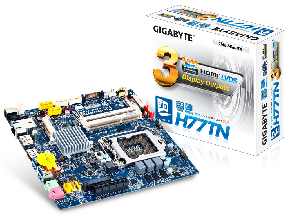 GIGABYTE Goes Slim with ‘Thin Mini-ITX” Intel Motherboards – Techgage