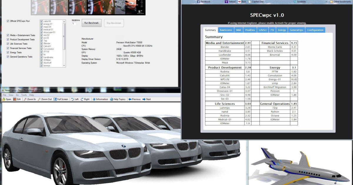 SPEC Releases First Professional Workstation Benchmark Suite, SPECwpc ...