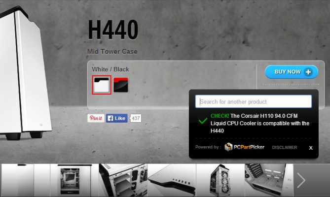 NZXT Enlists the Help of PCPartPicker to Offer Compatibility Checker on ...