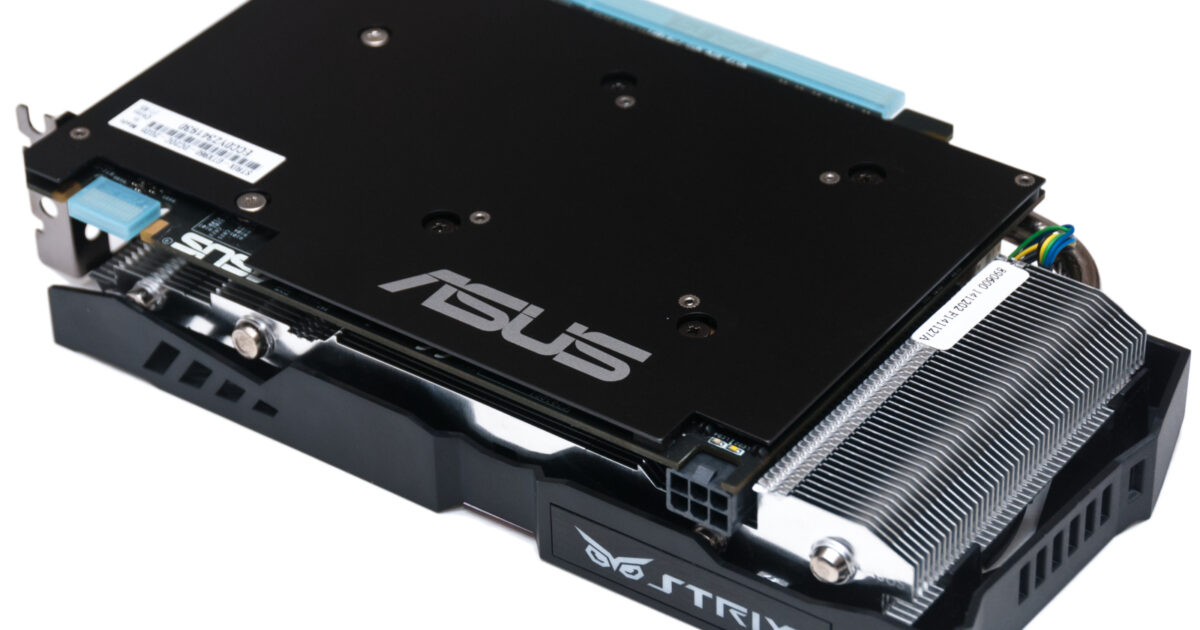ASUS GeForce GTX 960 STRIX – Card Back – Techgage