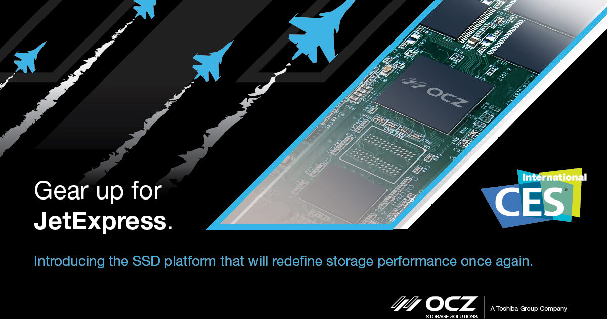 OCZ Unveils Its ‘JetExpress’ Next-Generation NVMe SSD Controller at CES ...