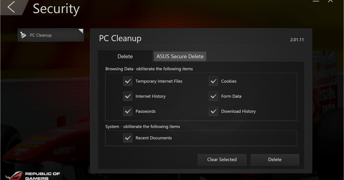ASUS Command – Security – Techgage