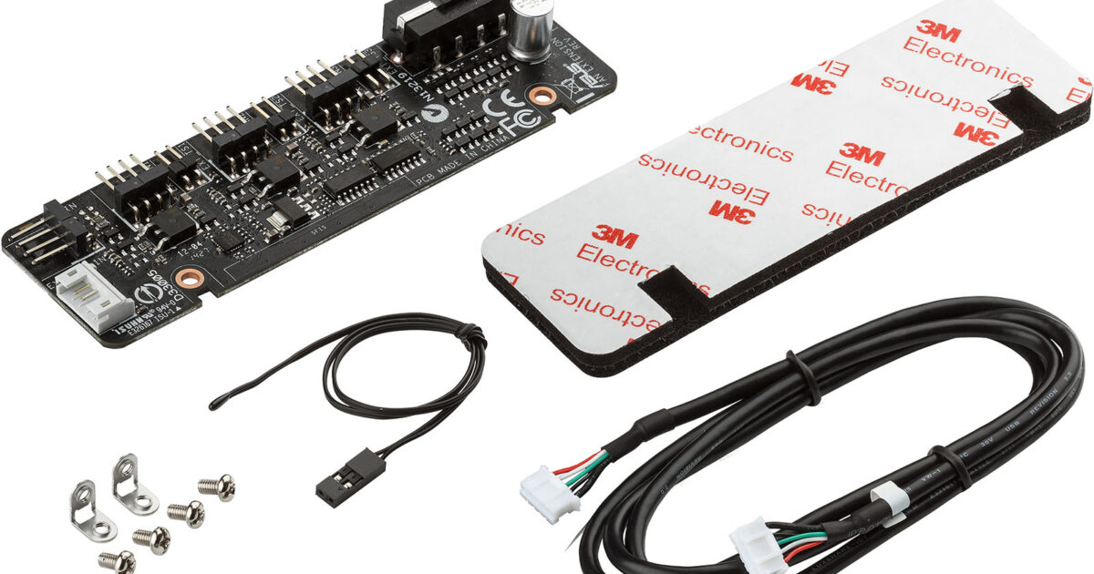 ASUS X99-DELUXE – Fan Extension Kit – Techgage