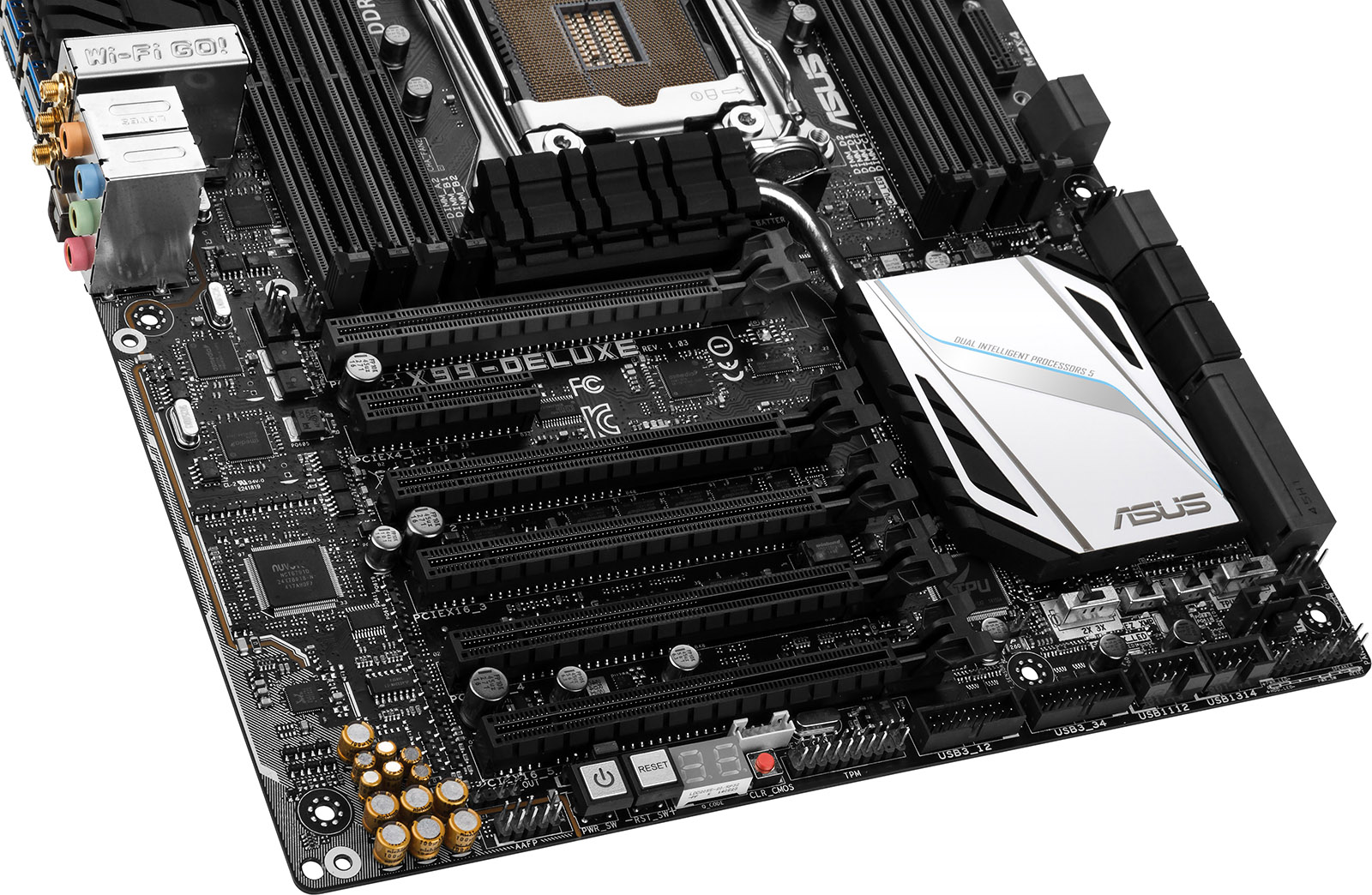 ASUS X99 DELUXE Motherboard Review Techgage ASUS X99 DELUXE Motherboard Review Techgage