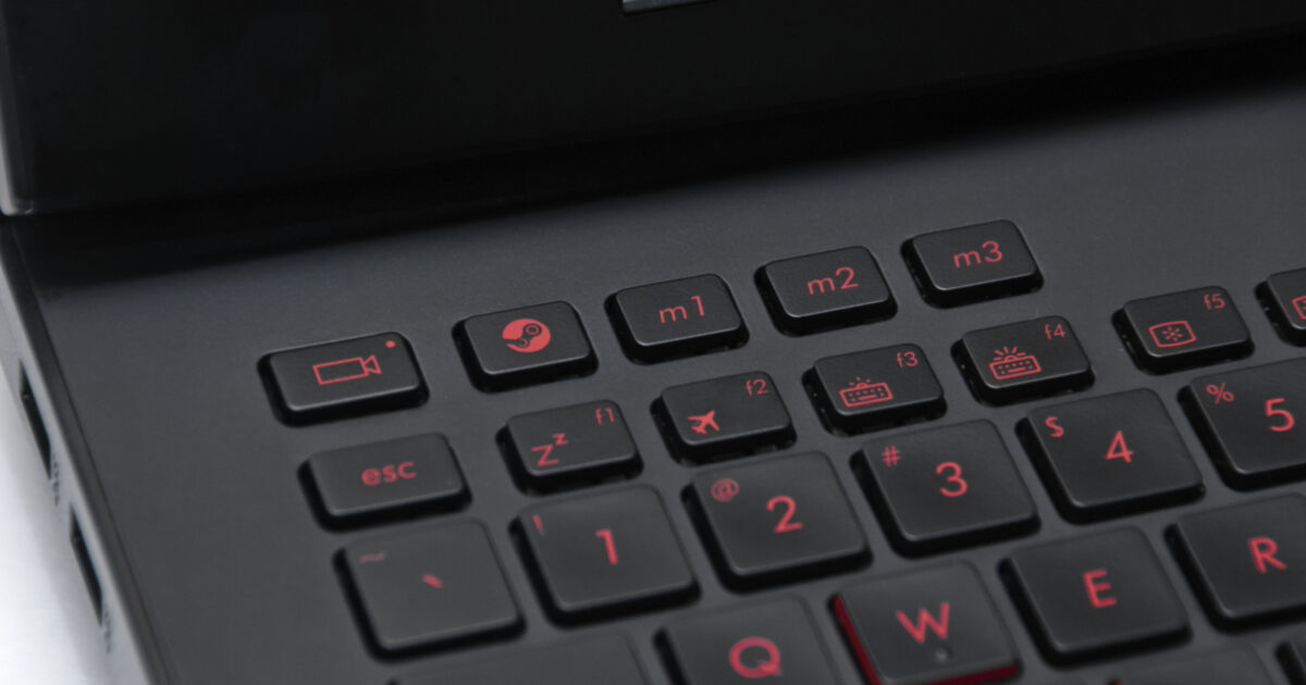 ASUS ROG G751JY Gaming Notebook – Special Keys Close-up – Techgage