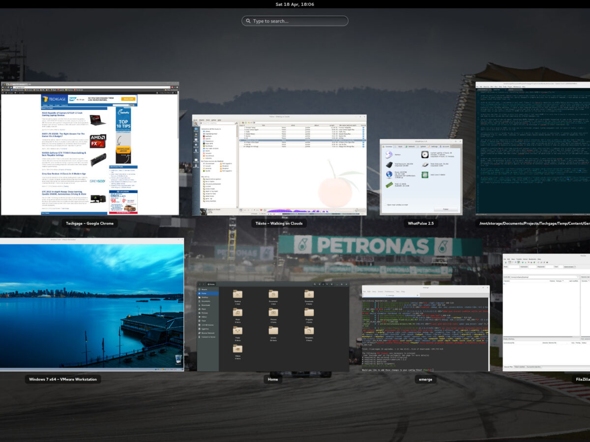 Gentoo Desktop Environment