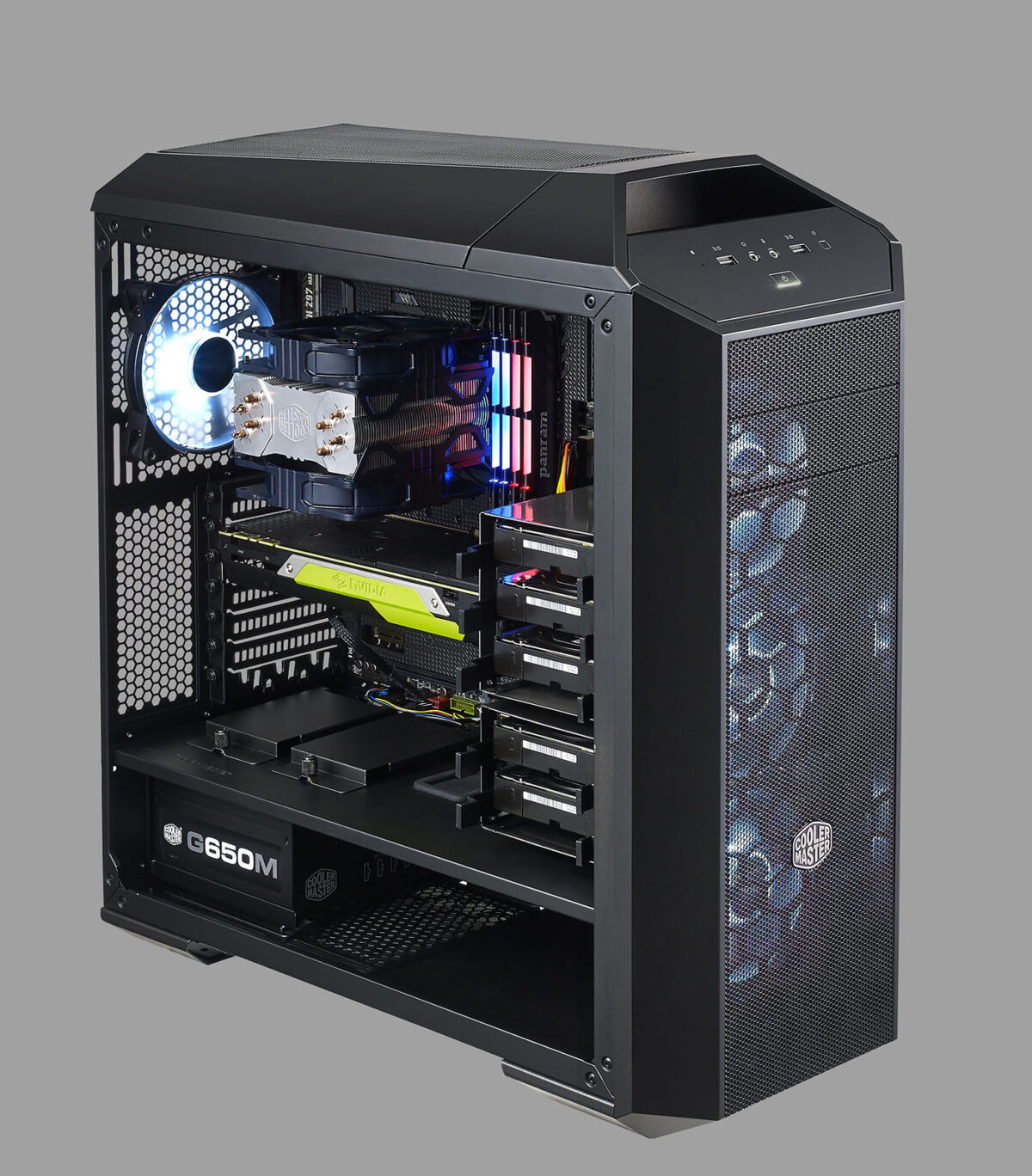 Cooler Master Master Case Pro – Installed Build – Techgage