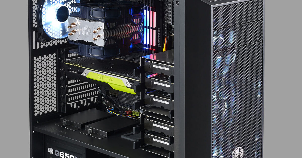Cooler Master Master Case Pro – Installed Build – Techgage