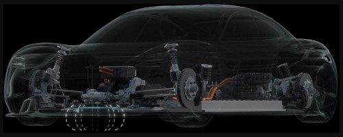 Porsche Mission E See-thru Render – Techgage