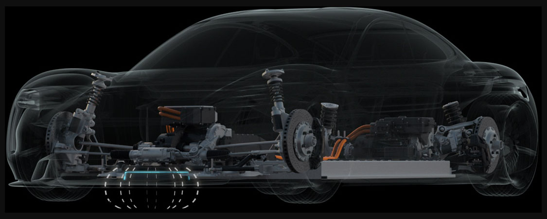 Porsche Mission E See-thru Render – Techgage