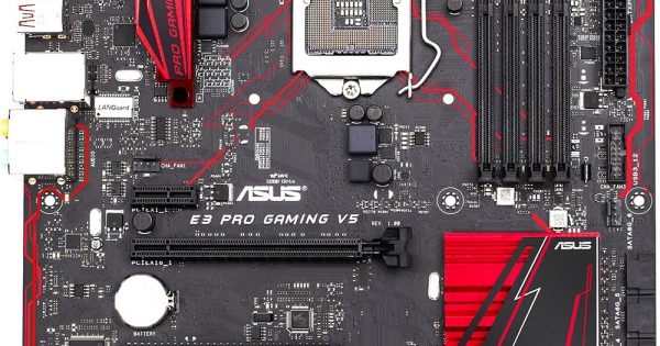 ASUS’ E3 Pro Gaming V5 Motherboard Opts For Xeon Over Core i5/i7 – Techgage