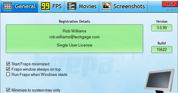Beepa Soon To Release Fraps 3.6.0 To Add Windows 10 Support, DirectX 12 ...