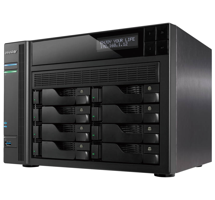 ASUSTOR AS6208T 8-Bay NAS Review – Techgage