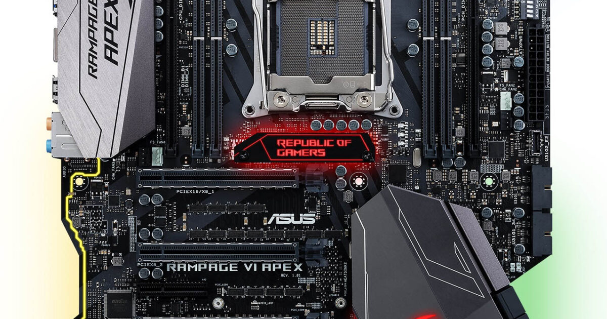 ASUS Announces A Pair Of ROG Rampage X299 Boards For The ‘No ...