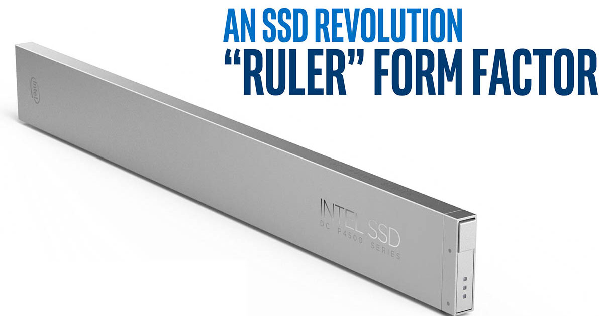 Intel Teases New “Ruler” SSD Form Factor & Dual Port Enterprise SSDs ...