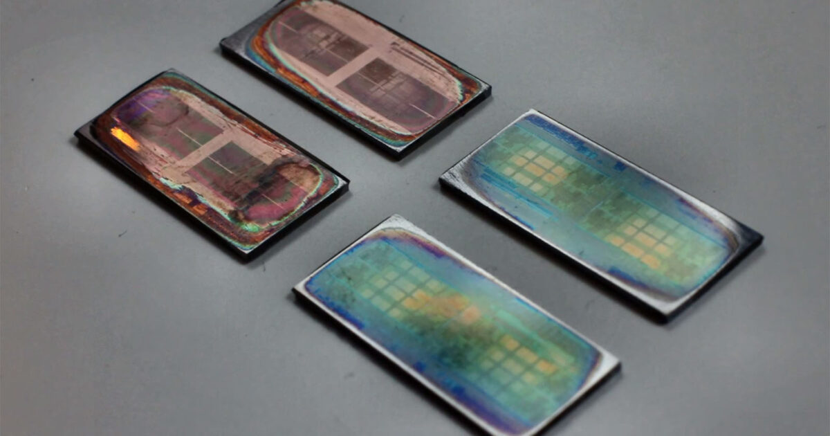 Sanding Down AMD Ryzen Threadripper Dies Reveals Circuitry Inside Of ...