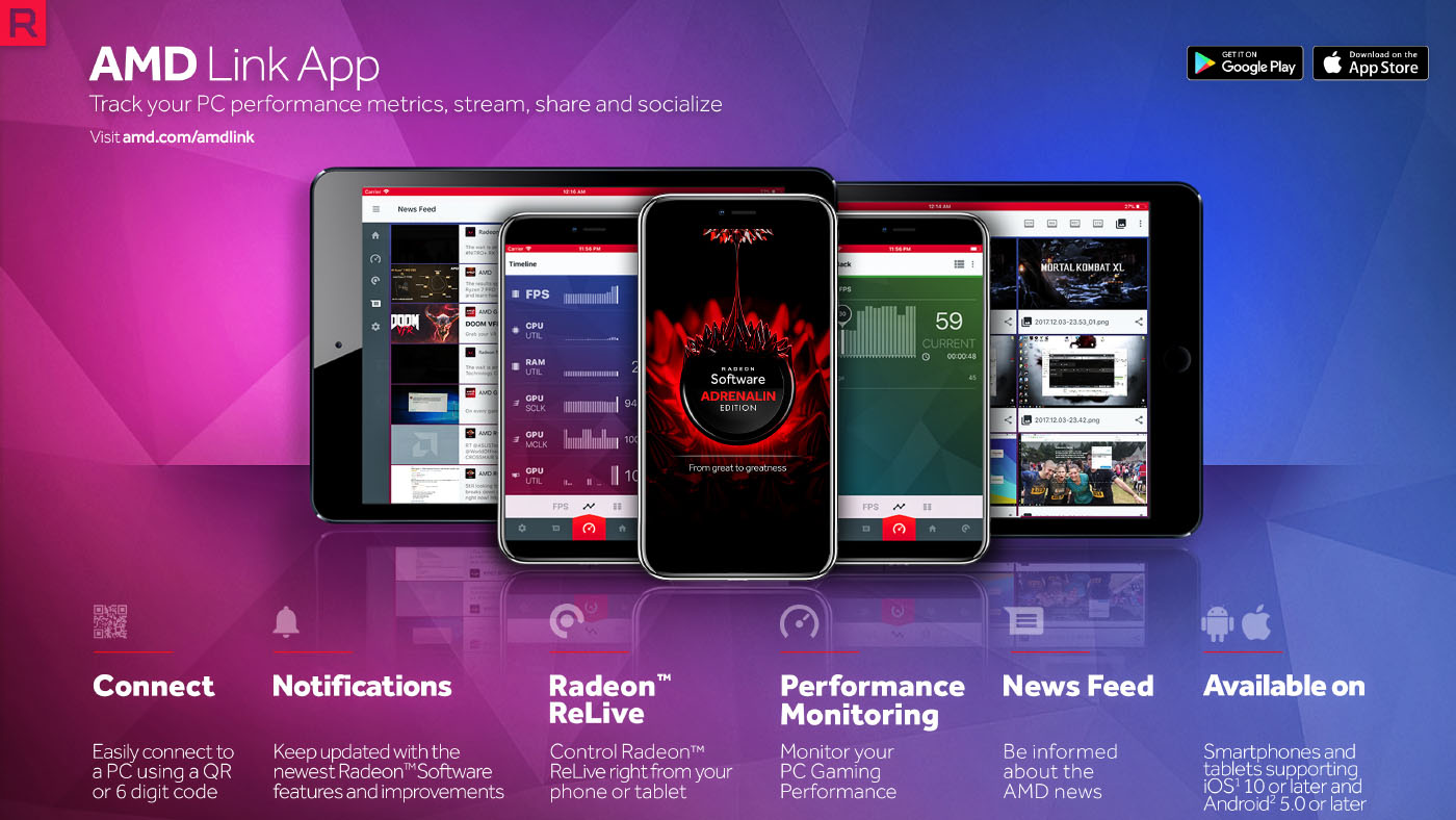 AMD Adrenalin Drivers: Monitor & Control Your System From A Smartphone ...