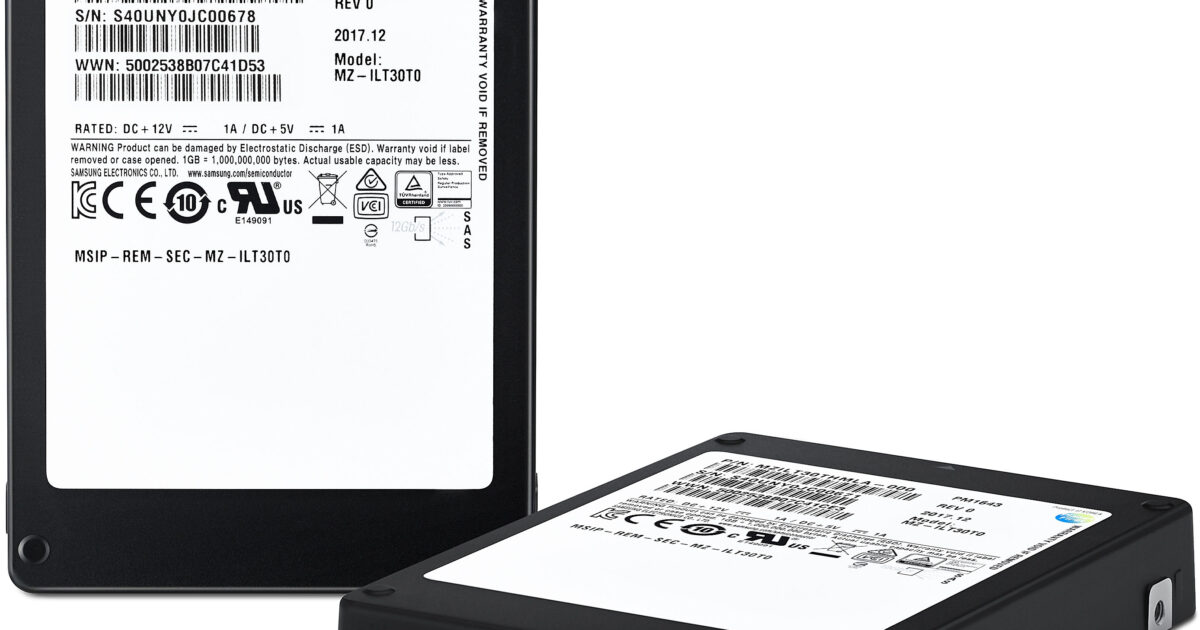 Samsung’s Super-Massive 30TB 2.5-Inch SSD Announced – Techgage
