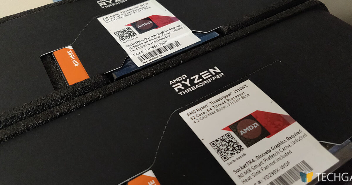 AMD’s 2nd-gen Ryzen Threadripper 2950X Hits Store Shelves Today – Techgage